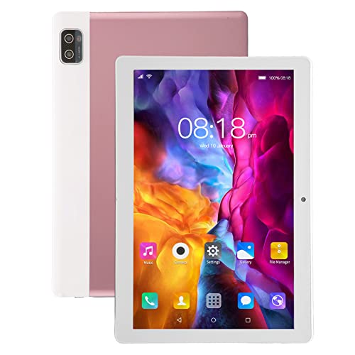 Tablet PC, 6GB 128GB 10.1 Inch Tablet 10 Core CPU 10.1 Inch for Office US Plug