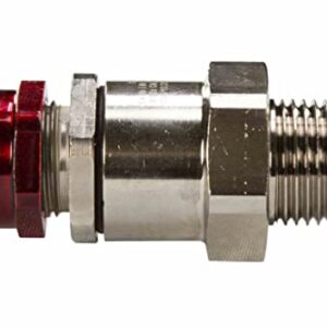 Explosion Proof Cable Gland - 1/2" NPT - Nickel Plated Brass - ATEX Rated N4X - 0.122-0.343" Cable