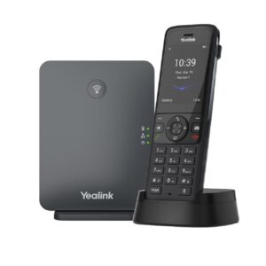 yealink w78p téléphone fixe noir tft