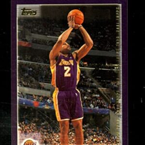 2000-01 TOPPS #262 DEREK FISHER NMMT LAKERS