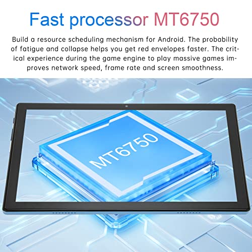 Tablet PC, 5GWIFI Tablet Dual SIM 6GB 256GB for 11 Dual Speaker for Home US Plug