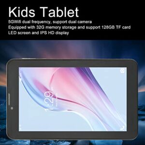 Kids Tablet, 100240V 5GWIFI Dual Band 3G Internet Calls Tablet PC 2GB 32GB for Home US Plug