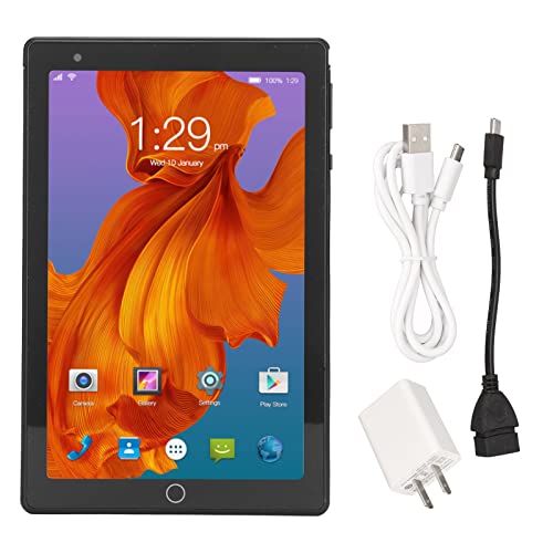 HD Tablet, 100240V AntiLight Blue Black Octa Core 1920x1200 IPS Dual Camera Tablet PC, 10.0 (US Plug)