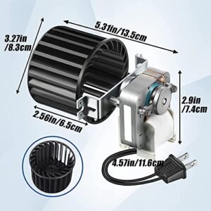 S97009796 Fan Blower Assembly Replacement- for Broan Bathroom Exhaust Fan & Bulb Heaters Fits Models 97009796, S97009758, S97009796B,62-E、G、J、K、L、M and 164-E、G、J、K、L、M