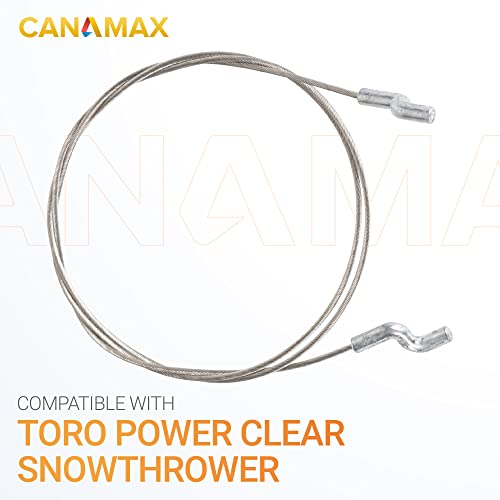 Canamax Premium 117-9145 Clutch Drive Cable - Compatible with Toro Power Clear Snowthrower - Replaces 1179145