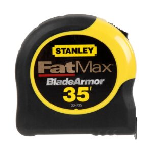 Estwing E6-24TM 24 Oz Milled Face, Hammertooth*, Nylon-Vinyl Grip, Blue & Stanley 33-735 Fatmax Tape Rule with Bladearmorâ„¢ Coating 1-1/4" x 35', 2.2" x 7.1" x 4.6"