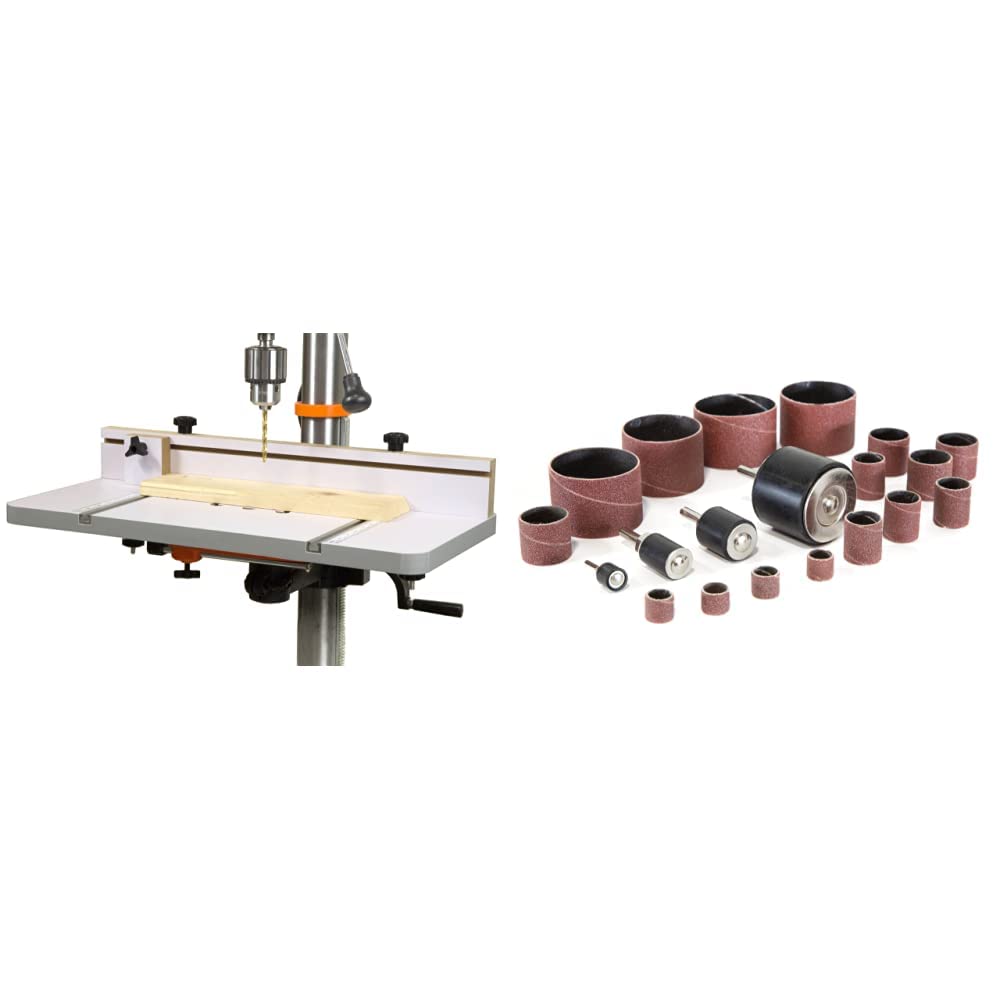 WEN Drill Press Table and Sanding Drum Kit Bundle