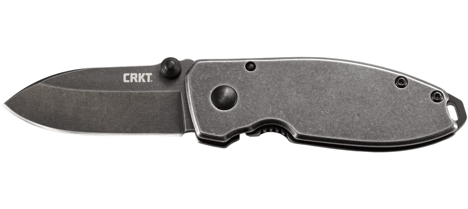 CRKT Squid Folding Pocket Knife: Compact EDC Straight Edge Utility Knife with Stainless Steel Blade and Framelock Handle & Smith's Abrasives PP1 hunting-knife-sharpeners 3.5" x 1" x 0"