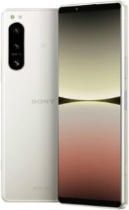 sony xperia 5 iv 5g xq-cq72 256gb 8gb ram factory unlocked (gsm only | no cdma - not compatible with verizon/sprint) – white