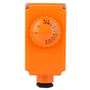 temperature start regulator, 30-110℃ g1/2 male thread 220v hot water pipeline thermostat temperature controller