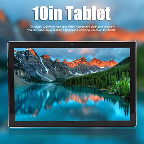 Bewinner 10in Tablet for Android 10, 4GB RAM 64GB ROM,1920x1200 IPS HD Screen, Octa Core Processor, Dual Sim 4G LTE Call Tablet, 5G WiFi Tablet PC GPS Dual Camera(Gold)