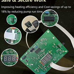 2024 Upgraded IDXL2DB1930 Display Board Replacement for Hayward Heater IDXL2DB1930 Display Board, Compatible with Hayward Universal H-Series Low Nox Induced Draft Heater, H400FDN HD150FDN and H350FDP