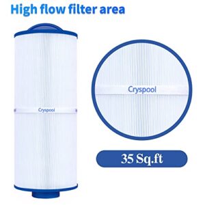 Cryspool MPT-Thread Spa Filter Compatible with Marquis 35, Marquis Spa 20042, 20092, 370-0240, PPM35SC-F2M, 5CH-352, FC-0196, 35 sq.ft, 2 Pack