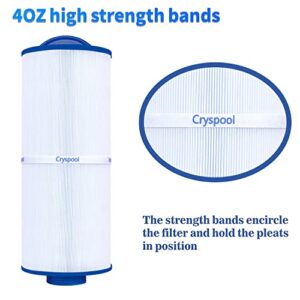 Cryspool MPT-Thread Spa Filter Compatible with Marquis 35, Marquis Spa 20042, 20092, 370-0240, PPM35SC-F2M, 5CH-352, FC-0196, 35 sq.ft, 2 Pack