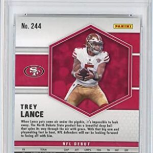 Graded 2021 Panini Mosaic Trey Lance #244 Rookie RC Football Card PSA 10 Gem Mint