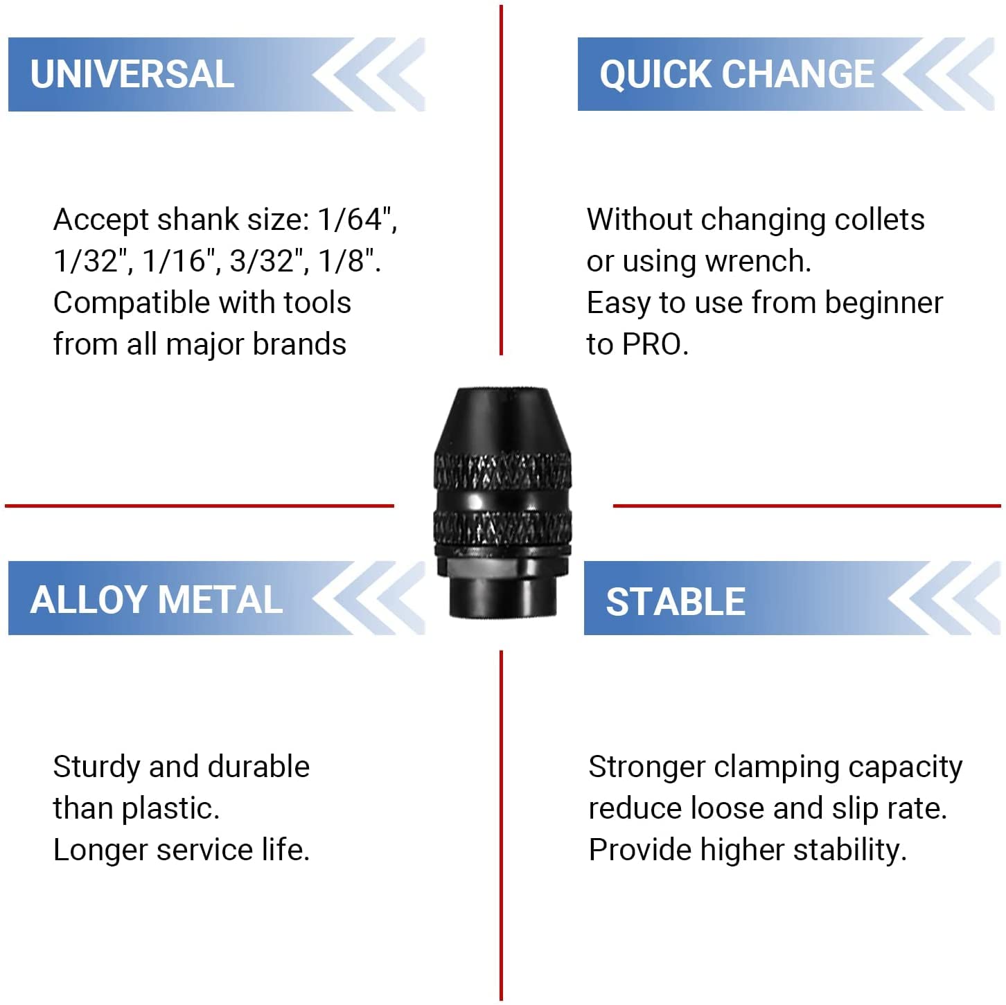 APEXFORGE M0 & M0 Plus Rotary Tool Accessories Kit, 357Pcs + 519Pcs Accessories, Keyless Chuck, 1/8" Diameter Shanks, Universal Fitment for Easy Cutting, Sanding, Grinding, Carving, Drilling, Engravin