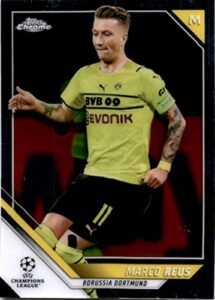 2021-22 topps chrome uefa champions league #133 marco reus borussia dortmund