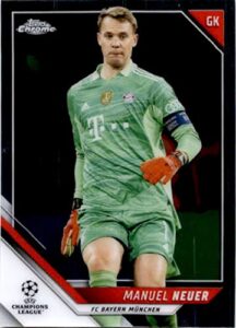 2021-22 topps chrome uefa champions league #159 manuel neuer fc bayern munchen