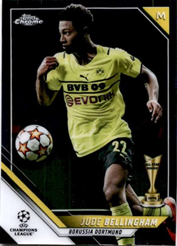 2021-22 Topps Chrome UEFA Champions League #58 Jude Bellingham Borussia Dortmund