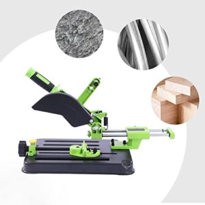 Angle Grinder Stand, Fixed Universal Bracket Polishing Machine Conversion Cutting Machine Table Saw Multifunctional Desktop Pull Rod Angle Grinding Machine Stand for 3.94-4.92in Diameter