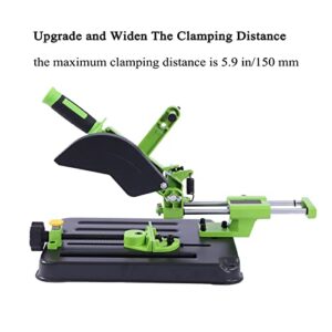 Angle Grinder Stand, Fixed Universal Bracket Polishing Machine Conversion Cutting Machine Table Saw Multifunctional Desktop Pull Rod Angle Grinding Machine Stand for 3.94-4.92in Diameter