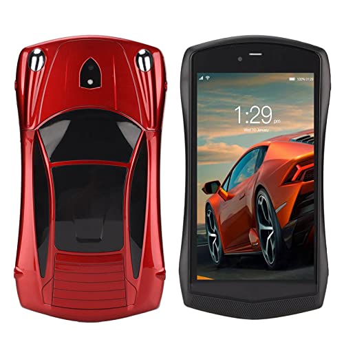 7 Inch Kids Tablet Sports Car Shape Kids Tablet 5G WiFi Dual Band for Home Travel (US Plug)