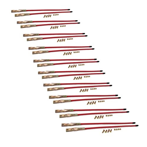 The ROP Shop | Pack of 10 - Set of 27-inch Red, Universal Plow Blade Guide for SnowEx B61049