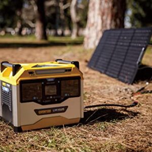 Champion Power Equipment 100594 1638-Wh Power Station 3200/1600-Watt Portable Lithium-Ion Battery Solar Generator