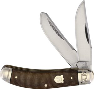 rough ryder sowbelly trapper brown burlap rr2332