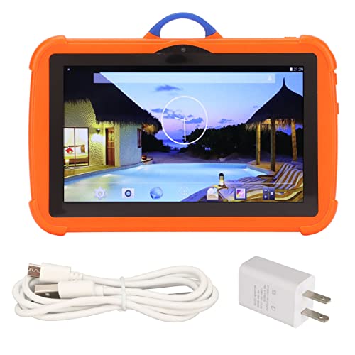 LBEC Toddler Tablet, Dual Cameras 7 Inch Kids Tablet for Travel (US Plug)