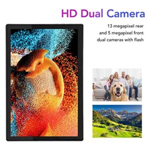 10.1 Inch HD Tablet PC, 8.0 3GB 64GB Dual SIM Dual Standby Dual Camera Tablet PC for Work (US Plug)