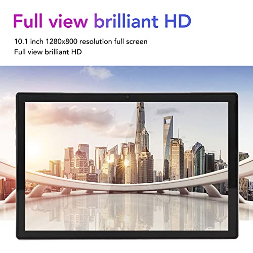 10.1 Inch HD Tablet PC, 8.0 3GB 64GB Dual SIM Dual Standby Dual Camera Tablet PC for Work (US Plug)