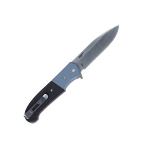 Columbia River Knife & Tool Ignitor EDC Folding Pocket Knife: Assisted Opening Everyday Carry, Plain Edge, Liner Lock with G10 Handle 6880