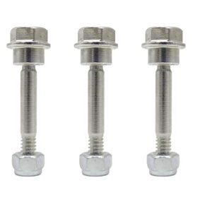 tlaoisus 3-pack 188243 shear pin bolts kit for ayp husqvarna 192090 198636 179828 187494 snowblowers