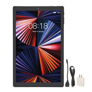 Tablet PC, 8000mAh Black 10.1 Inch Tablet 10 Core CPU Processor for Photograph for 11.0 (US Plug)