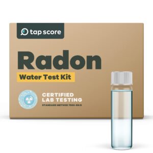 tap score radon in water test kit | well or city | full report | epa certified drinking water labs | #1 best home water test 2022 | 100% unbiased