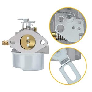 Panari 640052 640349 Carburetor for Tecumseh 8HP 9HP 10HP Engine HMSK80 HMSK90 HMSK100 LH318SA LH358SA 640054 640058 640058A Snowblower Generator Chipper Shredder Snow Blower Thrower