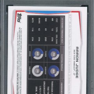 Aaron Judge 2014 Bowman Draft Picks Baseball Rookie Card RC #TP39 Graded PSA 10