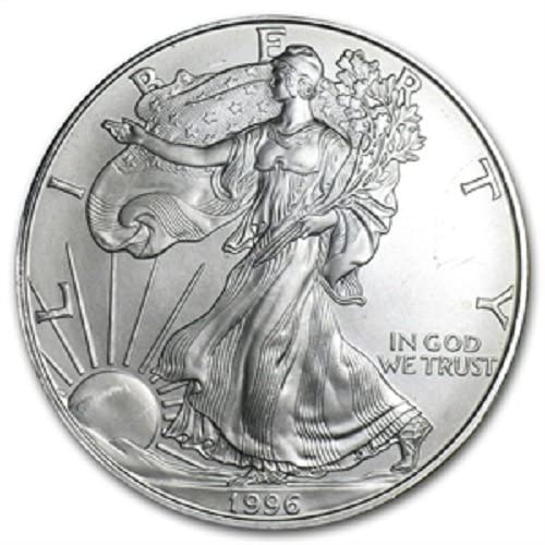 1996 Uncirculated Silver American Eagle Dollar Brilliant Uncirculated