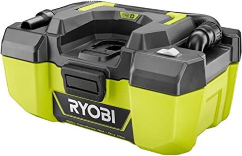 RYOBI 18-Volt ONE+ 3 Gal Project Wet/Dry Vacuum and Blower with Accessory Storage (Tool-Only- Battery and Charger NOT Included) (RENEWED), Green (ZRP3240)