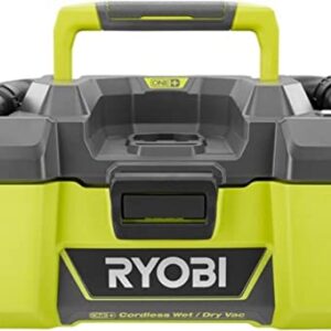 RYOBI 18-Volt ONE+ 3 Gal Project Wet/Dry Vacuum and Blower with Accessory Storage (Tool-Only- Battery and Charger NOT Included) (RENEWED), Green (ZRP3240)