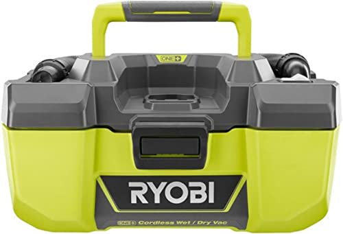 RYOBI 18-Volt ONE+ 3 Gal Project Wet/Dry Vacuum and Blower with Accessory Storage (Tool-Only- Battery and Charger NOT Included) (RENEWED), Green (ZRP3240)