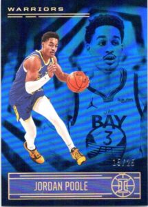 2020-21 panini illusions #81 jordan poole golden state warriors nba basketball trading card