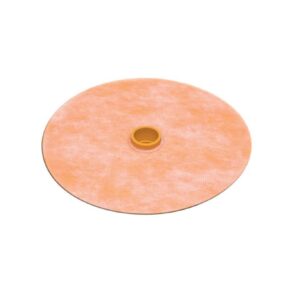 Schluter Systems Kerdi Shower Drain Cover Kit with Vertical PVC 2 Inch Flange, 4 Inch Drain Grate Curve Design with Matte Black Finish, and with Corners and Seals for PVC Plastic Pipe