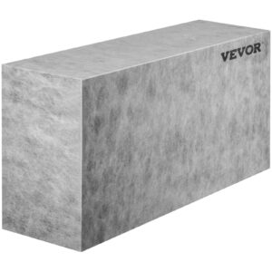 vevor ready to tile shower seat, 38.2" x 11.4" x 20" corner shower bench, factory waterproof & 100% leak proof tileable shower corner seat, 440lbs load-bearing rectangular board shower bench, grey