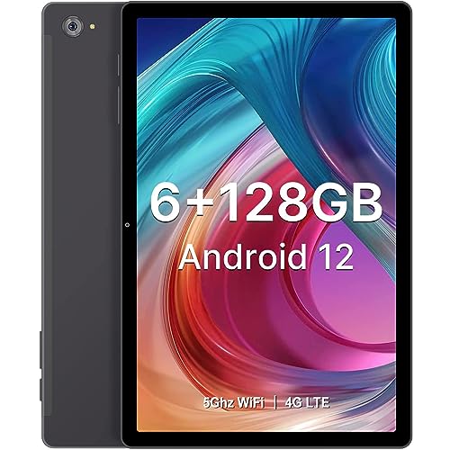 ApoloSign Android 12 Tablets & Phone 10.5 Inch Tablet with 5Ghz WiFi/ 4G LTE Octa-core 6GB RAM 128GB ROM 1920x1200 FHD IPS Screen 7500mAh Batterry 5+13MP Camera