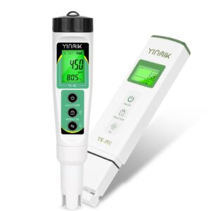 yinmik ph meter and salinity ec tds temp meter combo tester