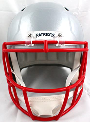 Ty Law Autographed New England F/S Speed Helmet w/SB Champs-Beckett W Hologram Black