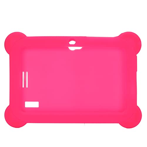 ciciglow Tablet for Toddlers, 7 inch Portable Android Tablet PC, 8GB ROM 1GB RAM Kids Learning Education Tablet with Protective Cover, Safety Eye Protection Screen, WiFi, Bluetooth, Dual Camera(Pink)