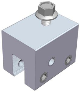 mageclamp standing seam metal roof mounting and racking bracket clamp for solar panel module installation